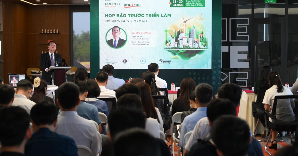 TP.HCM: Sắp triển lãm Công nghệ Xử lý, Chế biến & Đóng gói bao bì ...